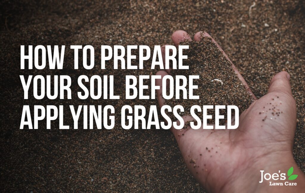 How To Prepare Your Soil Before Applying Grass Seed - Joe's Lawn Care